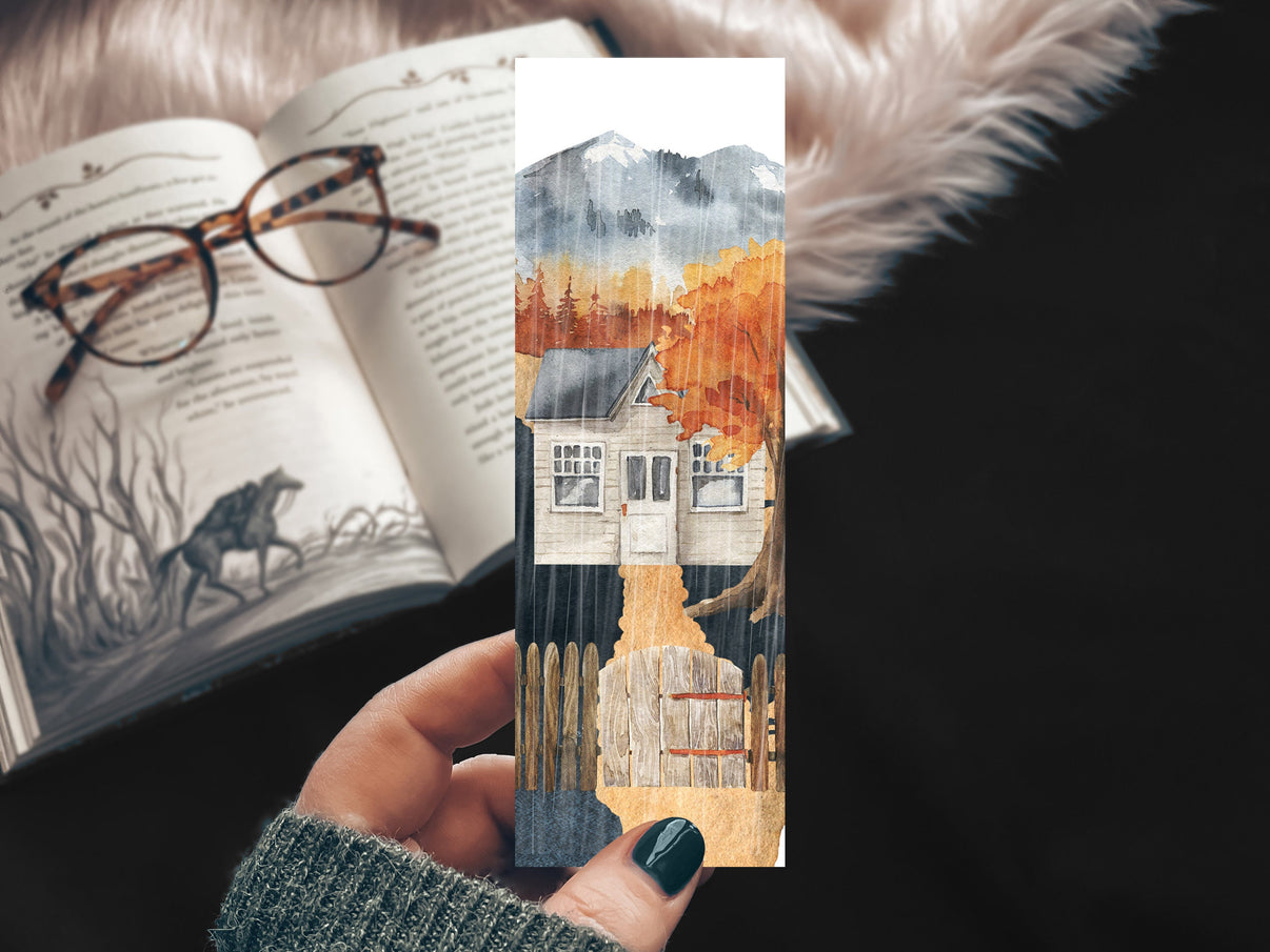 Mysterious Haunted House Bookmark – Mirkwood Scribes